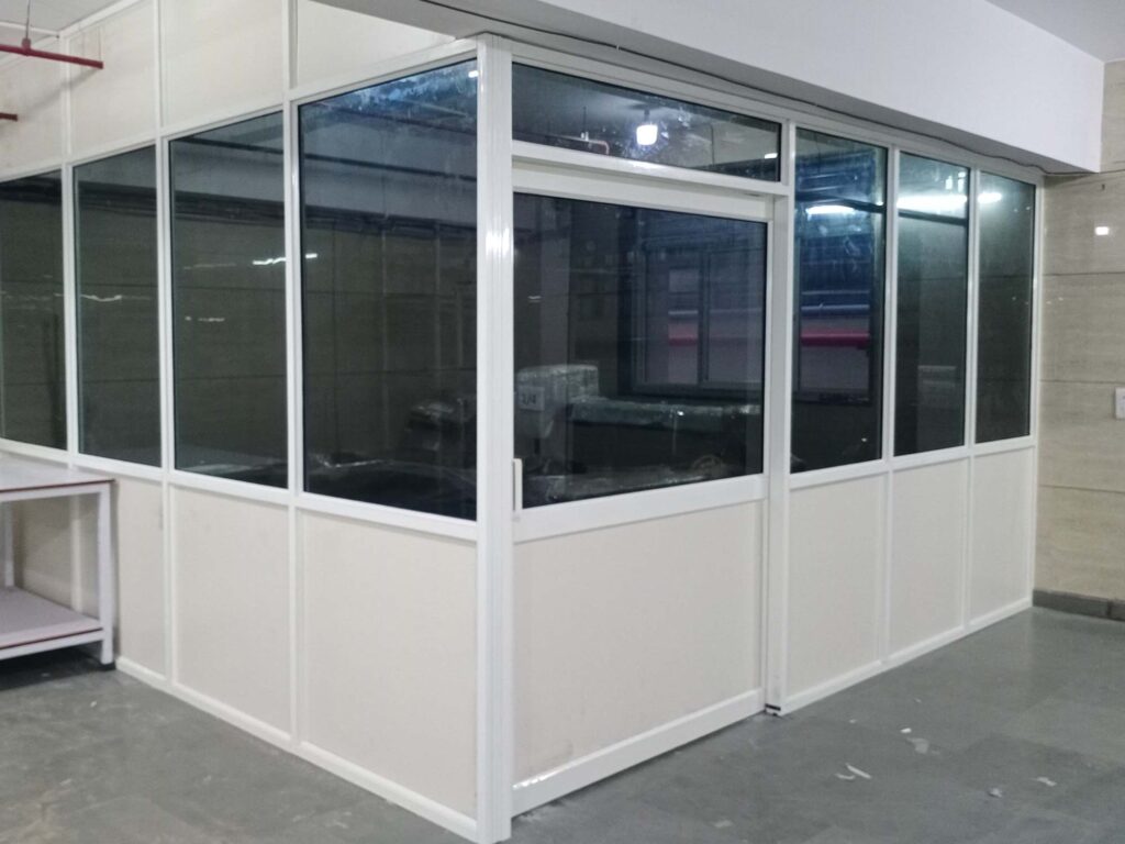 Aluminum Partition – KS Glass Art- One Stop For All Type of Glass ...